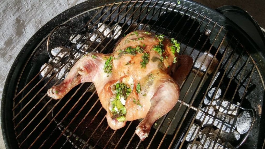 Kylling på grill - Smæk fyldt med smag og saftig